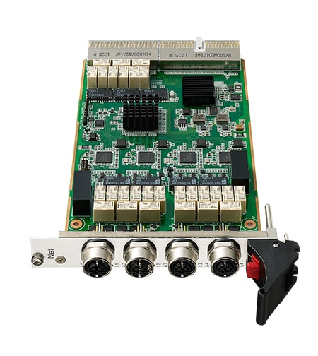 MIC-3958 - 3U CompactPCI® 4 RJ45 Port Gigabit Ethernet Card - Advantech